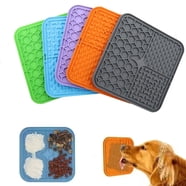 Zilly Slow Feeder Dishwasher Safe Silicone Lick Mat for Dogs and Cats ...