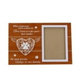 Pet Memorial Gifts - Paw Print Sympathy Picture Frame for Pet Loss ...