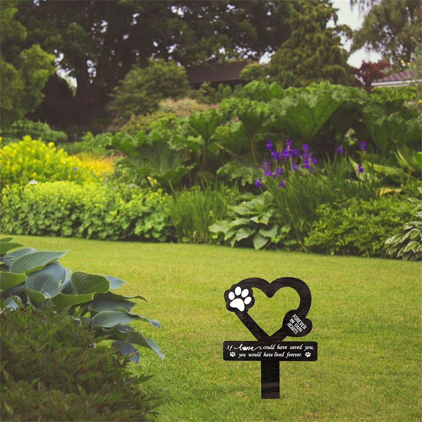 Pet Memorial Graves Markers for Dogs Cats, Pet Cemetery Headstones ...