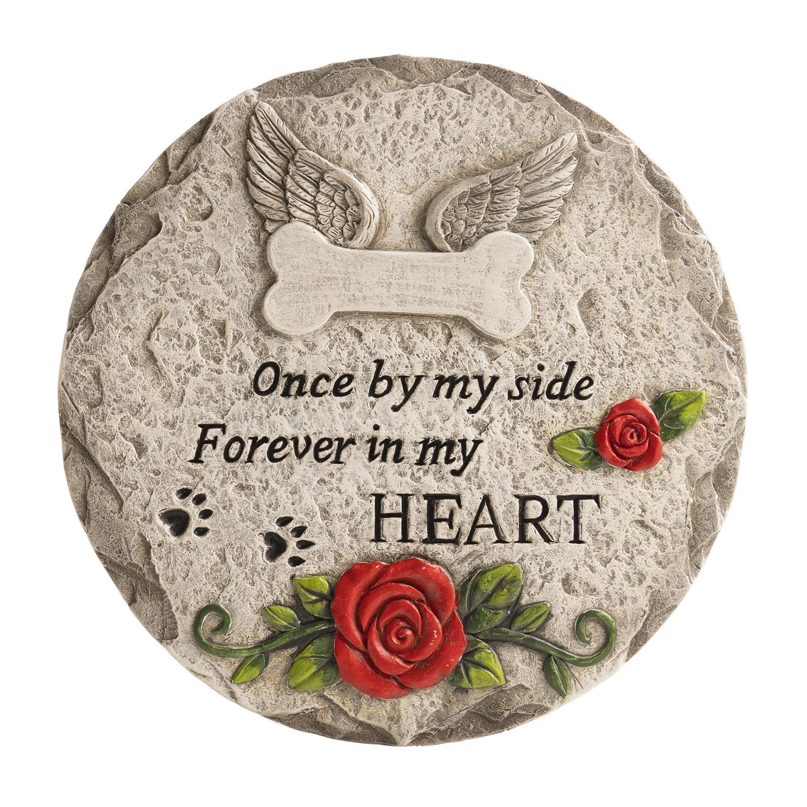 Pet Memorial Stone for Loss Dog or Cat, Dog Passing Away Bereavement ...