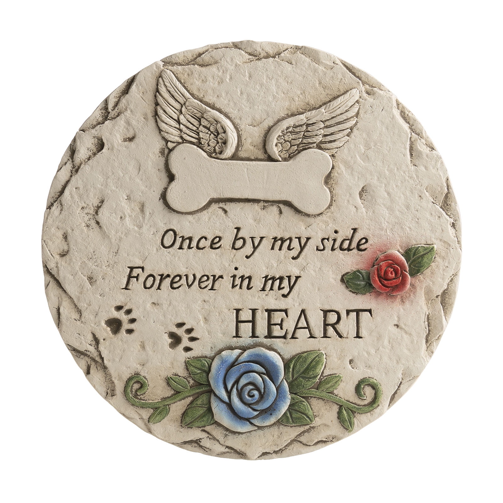 Pet Memorial Stone for Loss Dog or Cat, Dog Passing Away Sympathy ...