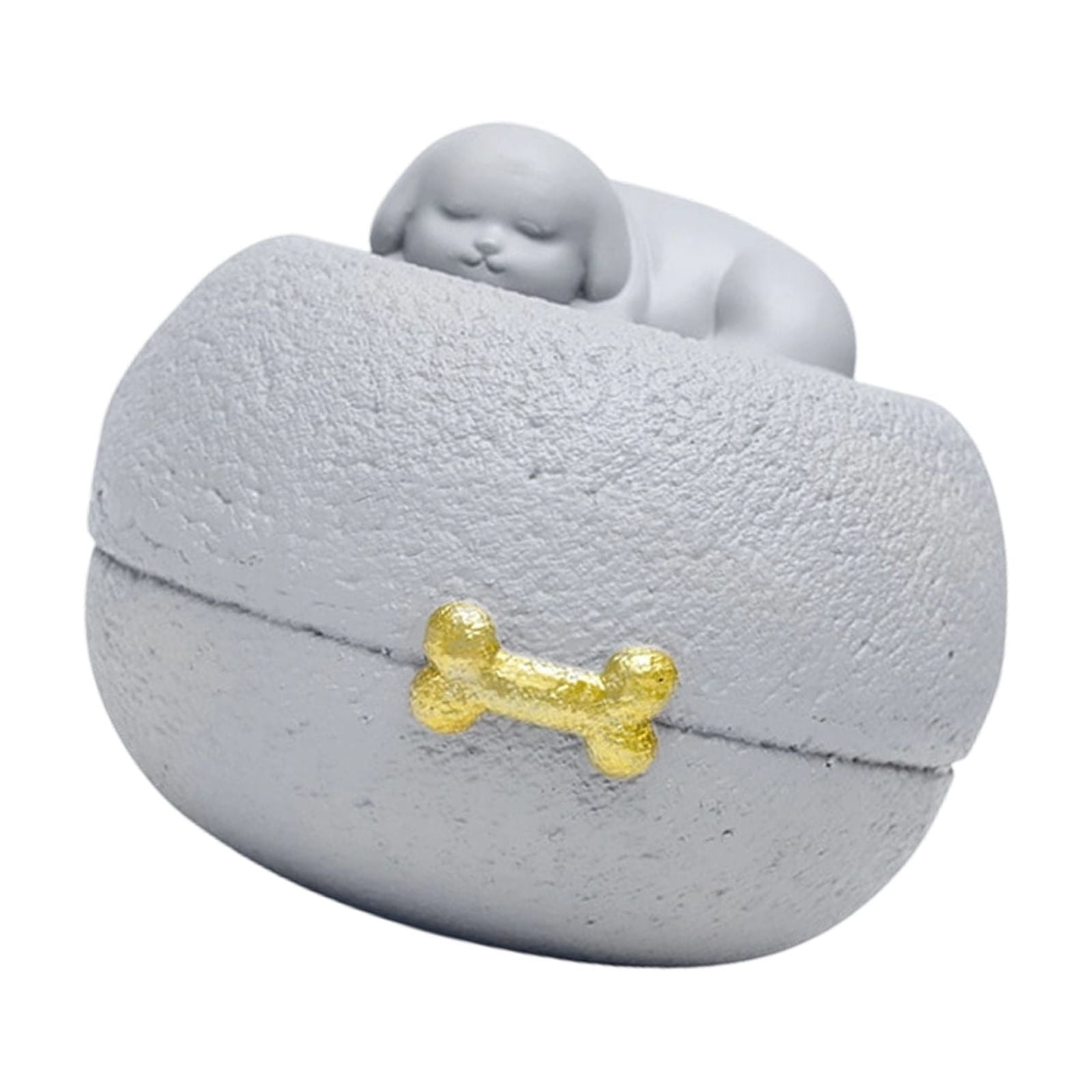 Pet Memorial Urn Box With Secure Storage Resin Keepsakes Cremation ...