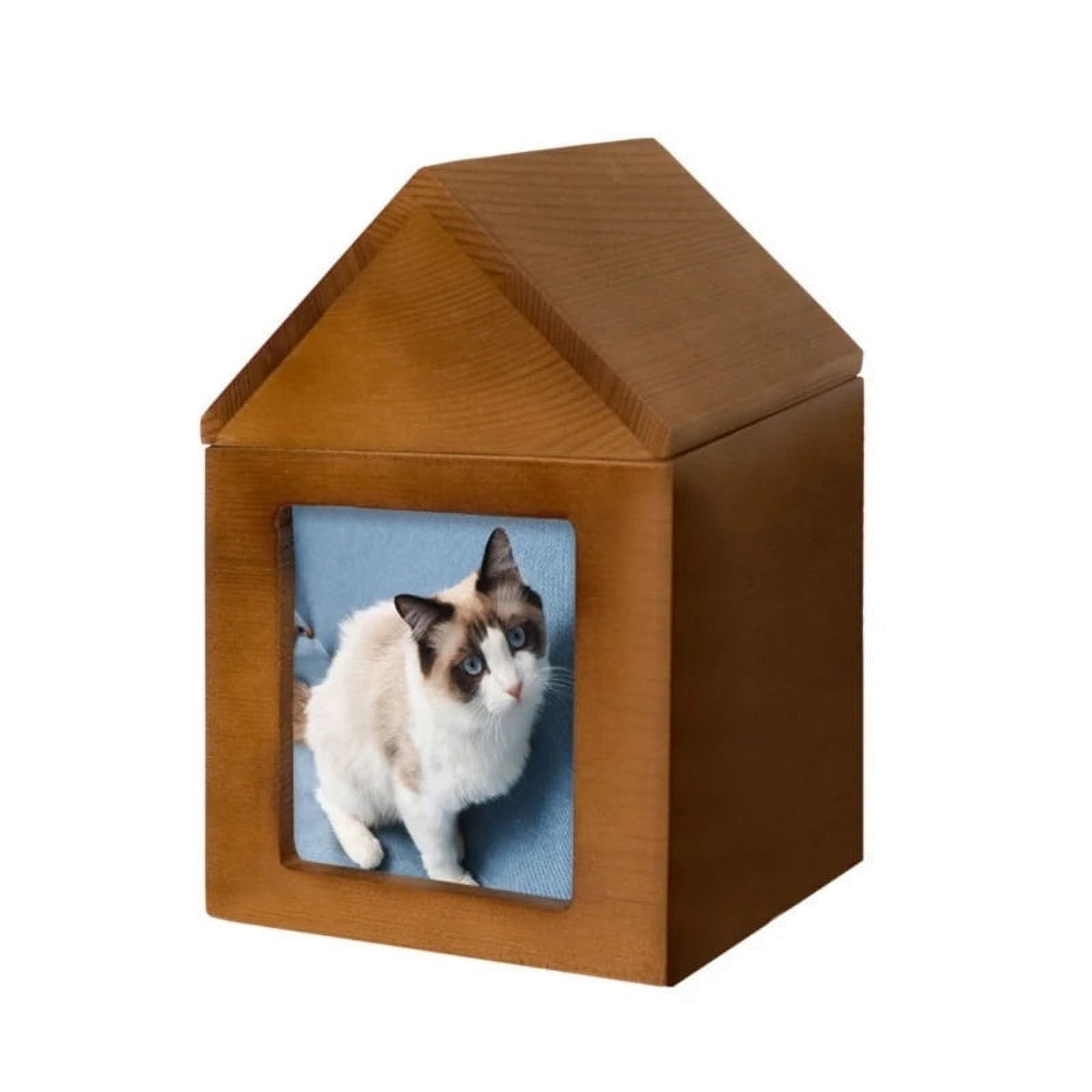 Pet Memory Urn for Ashes Cat or Dog Memorial Box Keepsakes Cremation ...