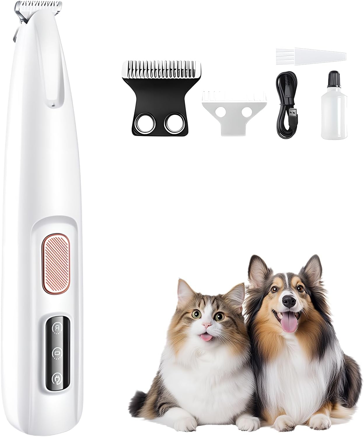 Pet MicroPrecision Trimmer, 2025 New Rechargeable Pet Trimmer ...