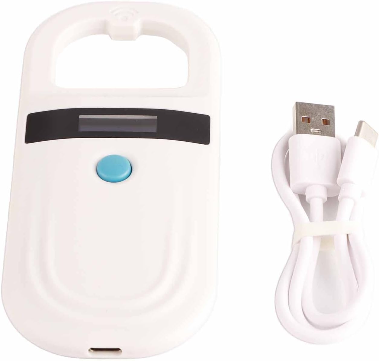 Pet Microchip Scanner, Portable Handheld Animal Chip Reader RFID Animal ...