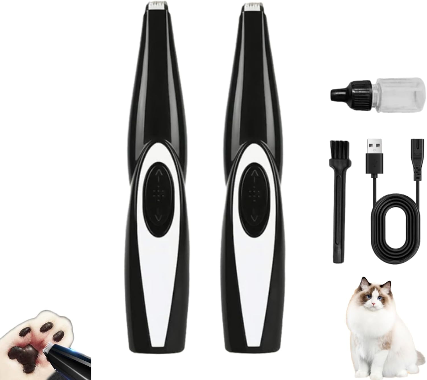 Pet Mini Safe Trimmer, Paw Pad Trimmer, Dog Face Trimmers for Small ...