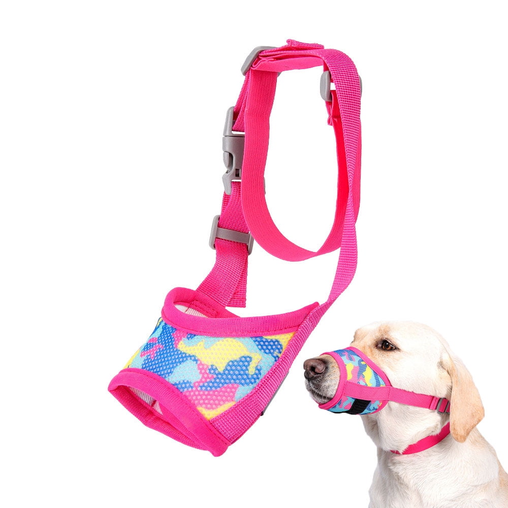 Riklu Dog Muzzle for Safe Walking - 360° Full Coverage Anti-Bite Anti ...