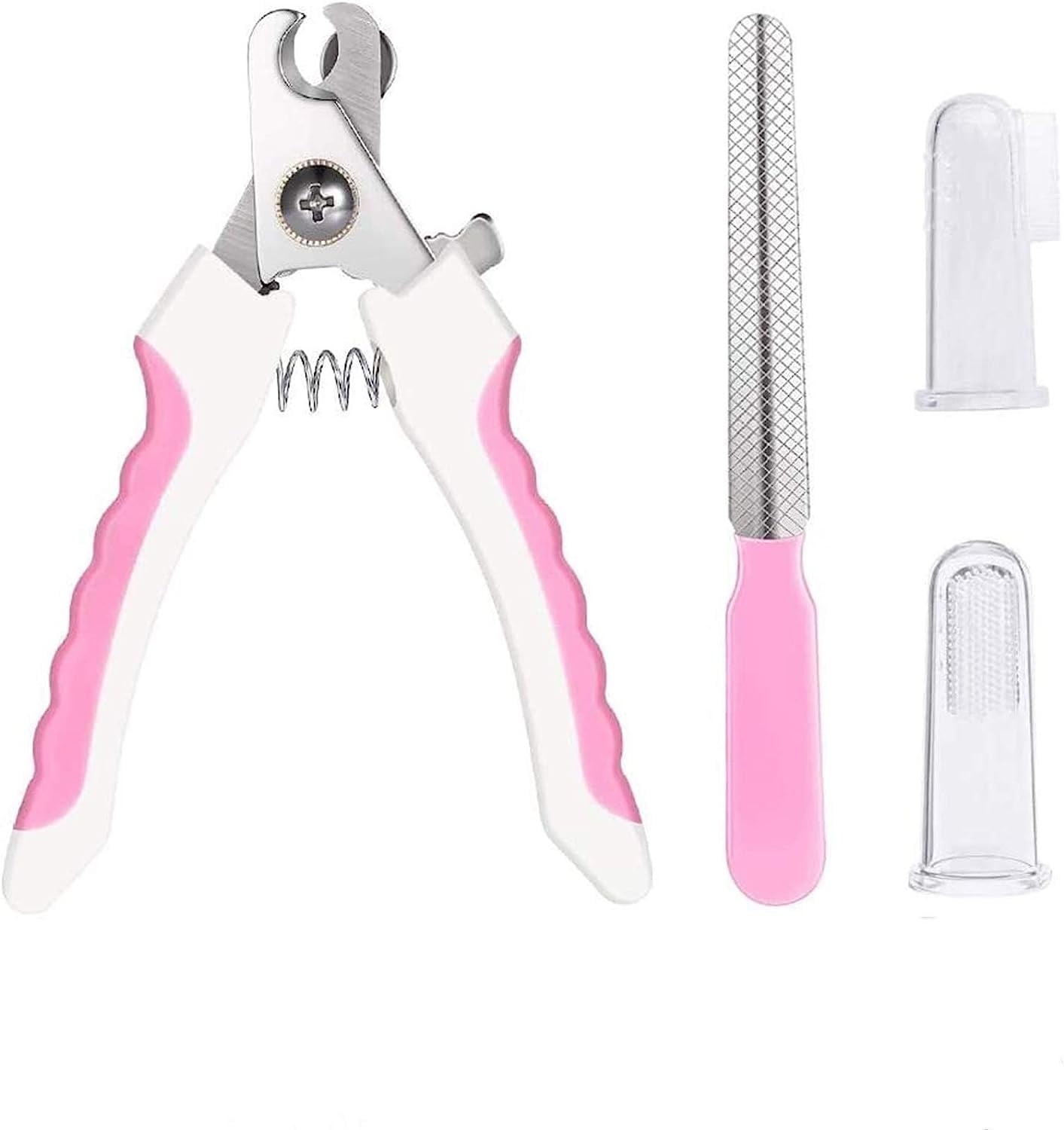 Pet Nail Clipper with Safety Guard Dog Nail Clippers Stainless Steel ...