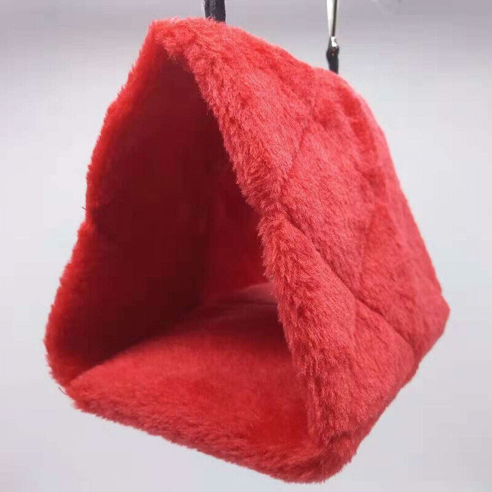 Pet Nest Plush Bird Cave Cage Hut Tent Parrot Hammock Warm Hanging ...