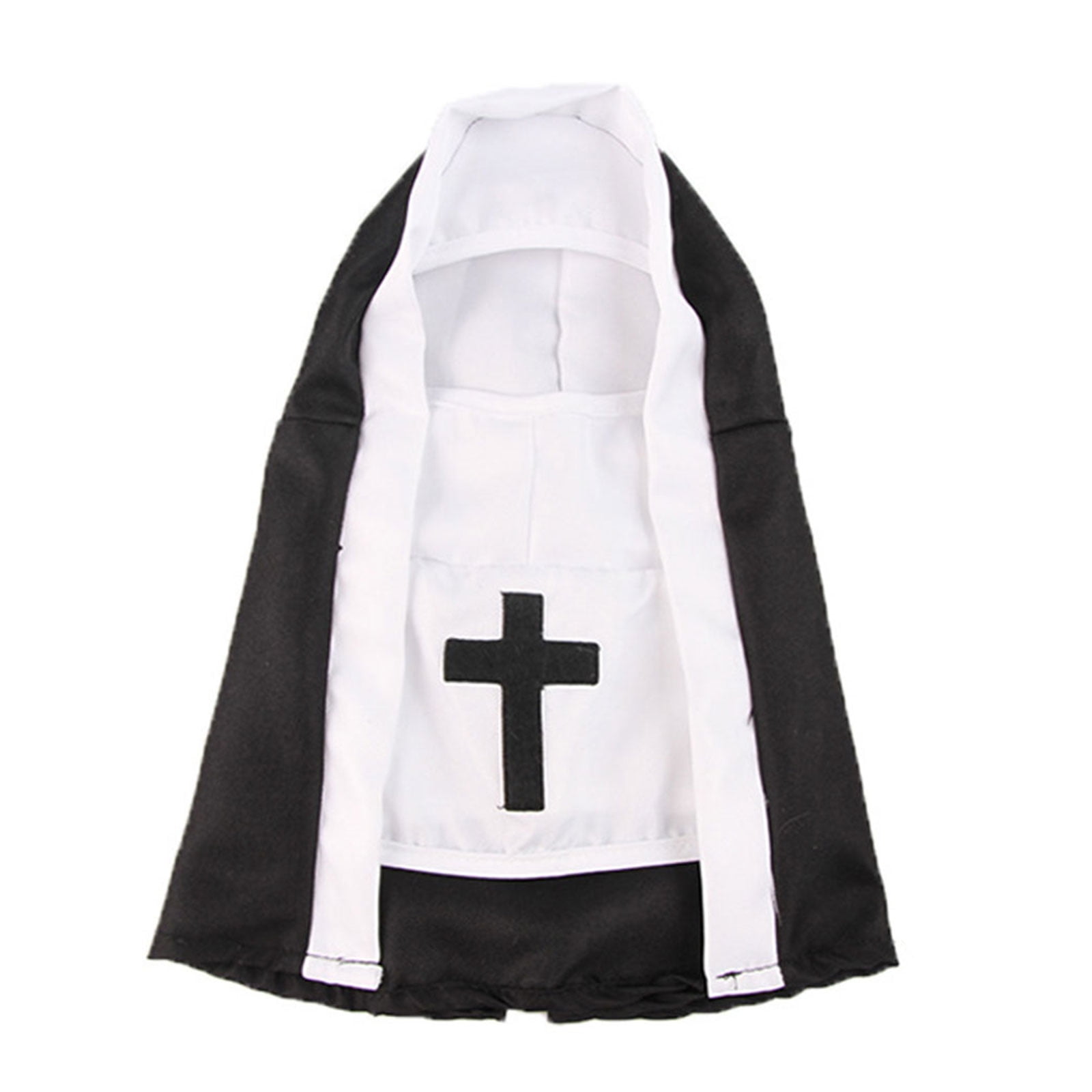 Pet Nun Cloak Dress Role Playing Costume For Halloween Christmas ...