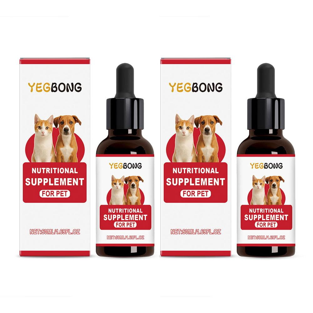 Pet Nutrition Oral Solution 50 Ml - Enhances Immunity and Hair Gloss ...