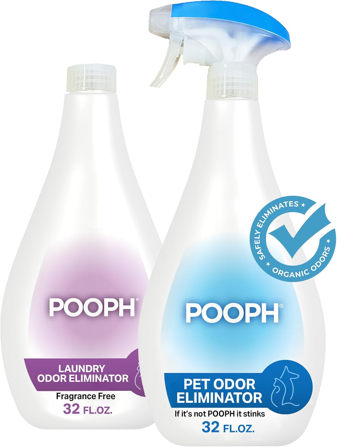 Pet Odor Eliminator, 32oz Spray, 2-Pack - Dismantles Odors on a ...