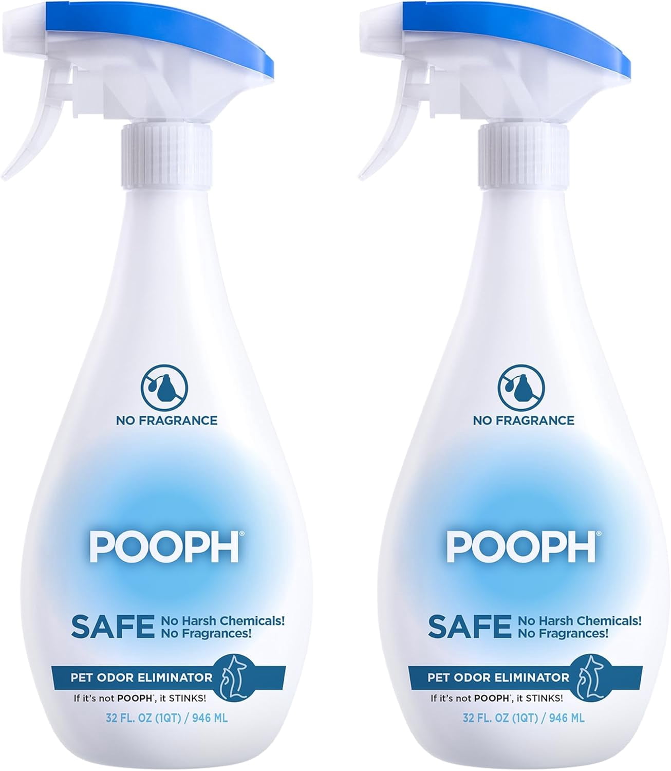 Pet Odor Eliminator, 32oz Spray, 2-Pack - Eliminates Odors at the ...