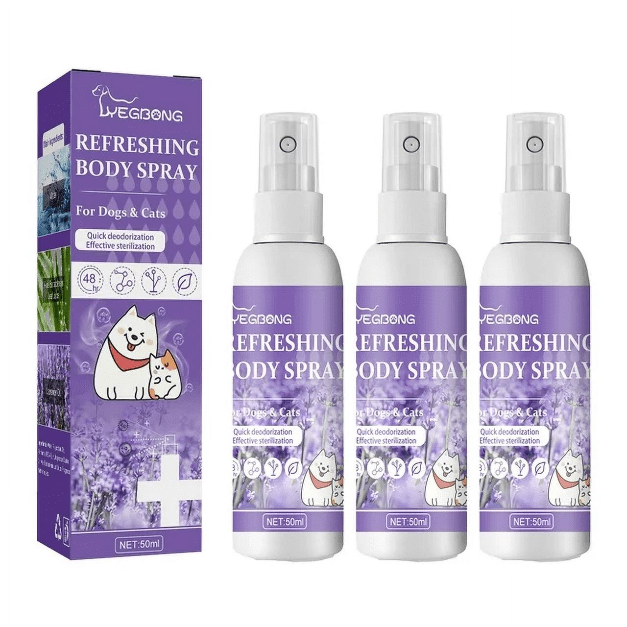 Pet Odor Eliminator Spray Deodorizer for Dog Cat Urine Smell Remover ...