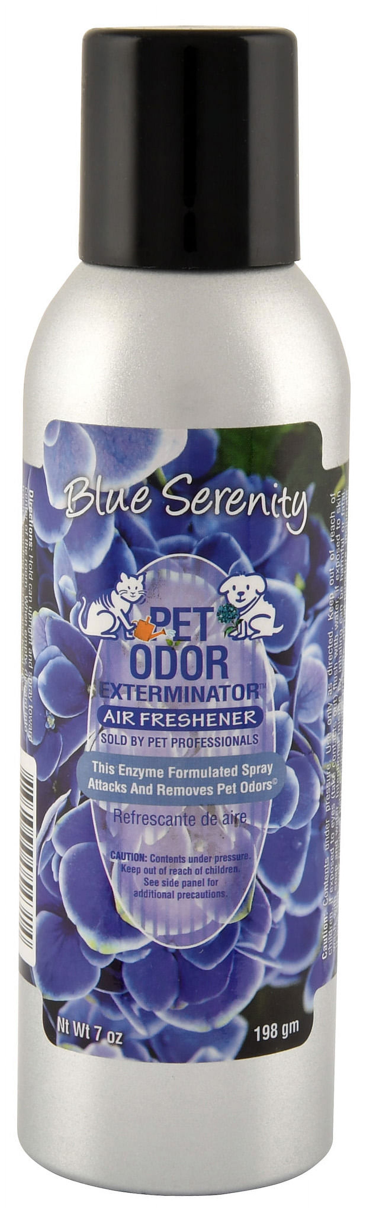 Pet Odor Exterminator Air Freshener, Blue Serenity 7oz Spray - Walmart.com