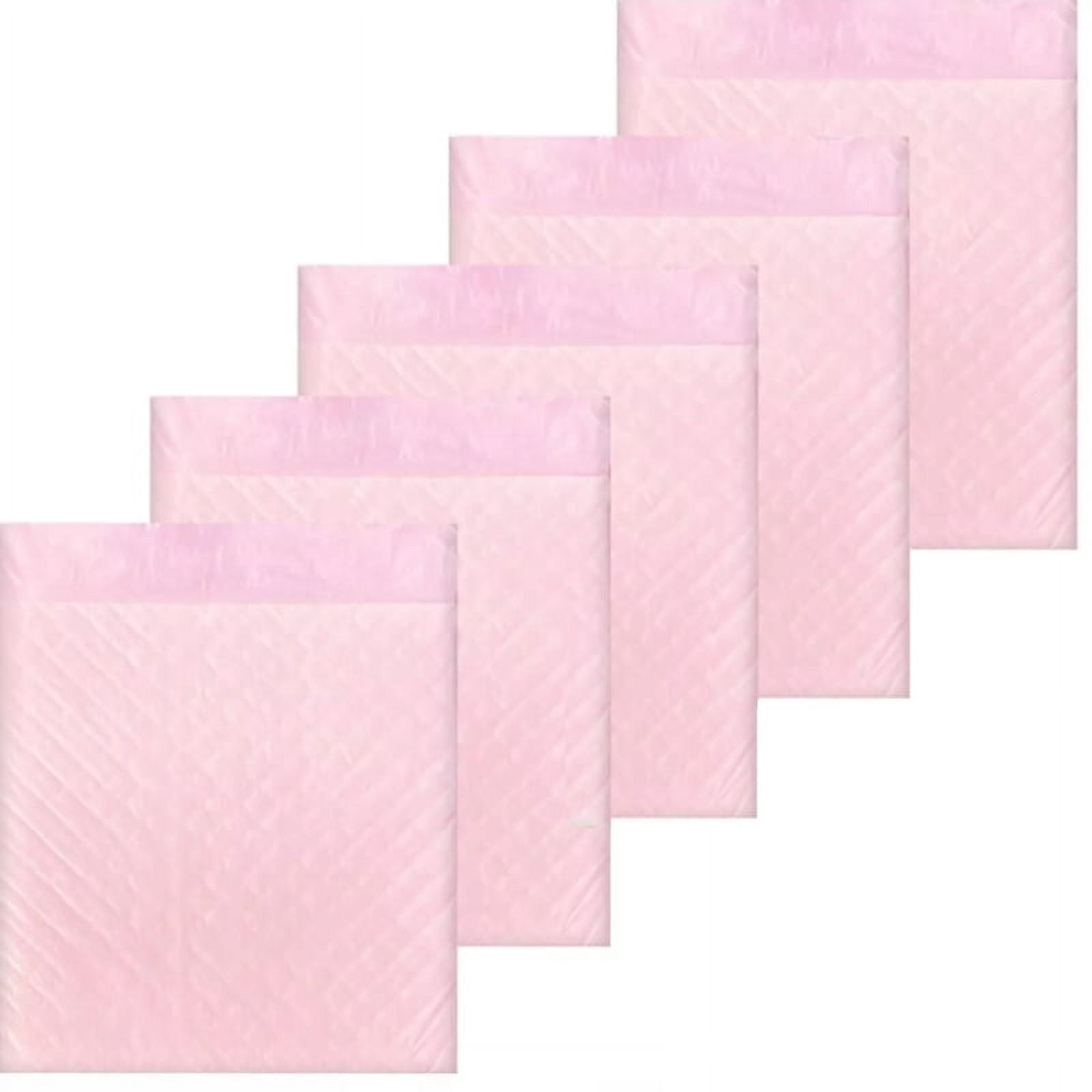 Pet Pads 18"x24" Scented Pink 5-Layer Ultra-Absorbent Underpads for ...