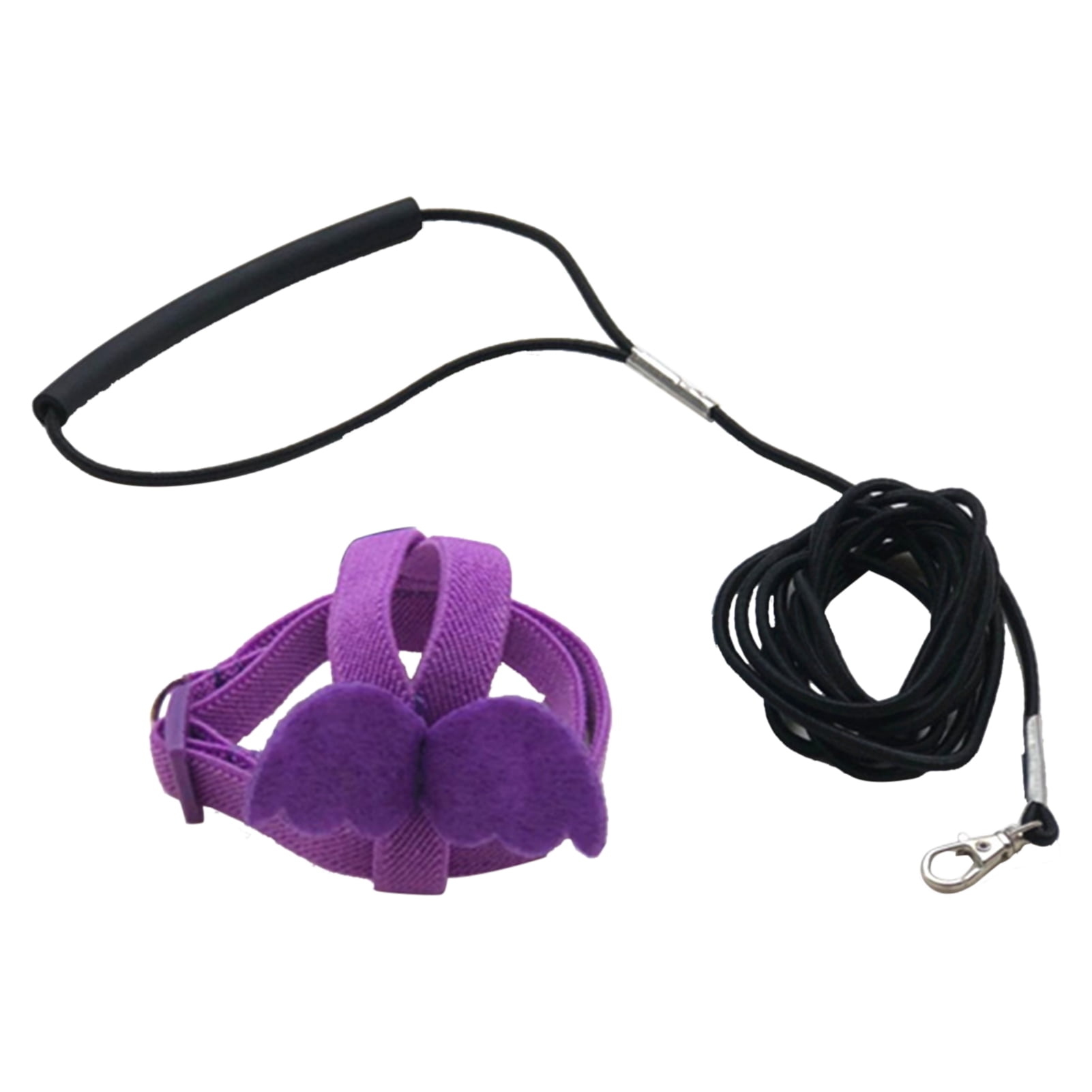 Pet Parrot Bird Harness Leash Adjustable Long Cable Bird Flying Harness ...