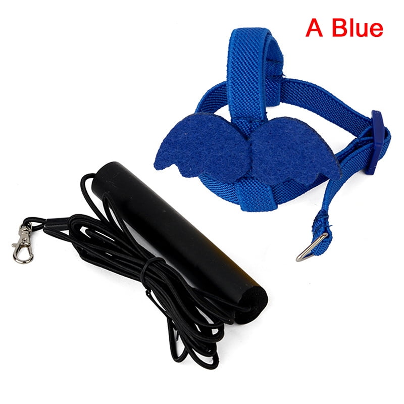 Pet Parrot Bird Harness Leash Flying Rope Straps Outdoor Training ...
