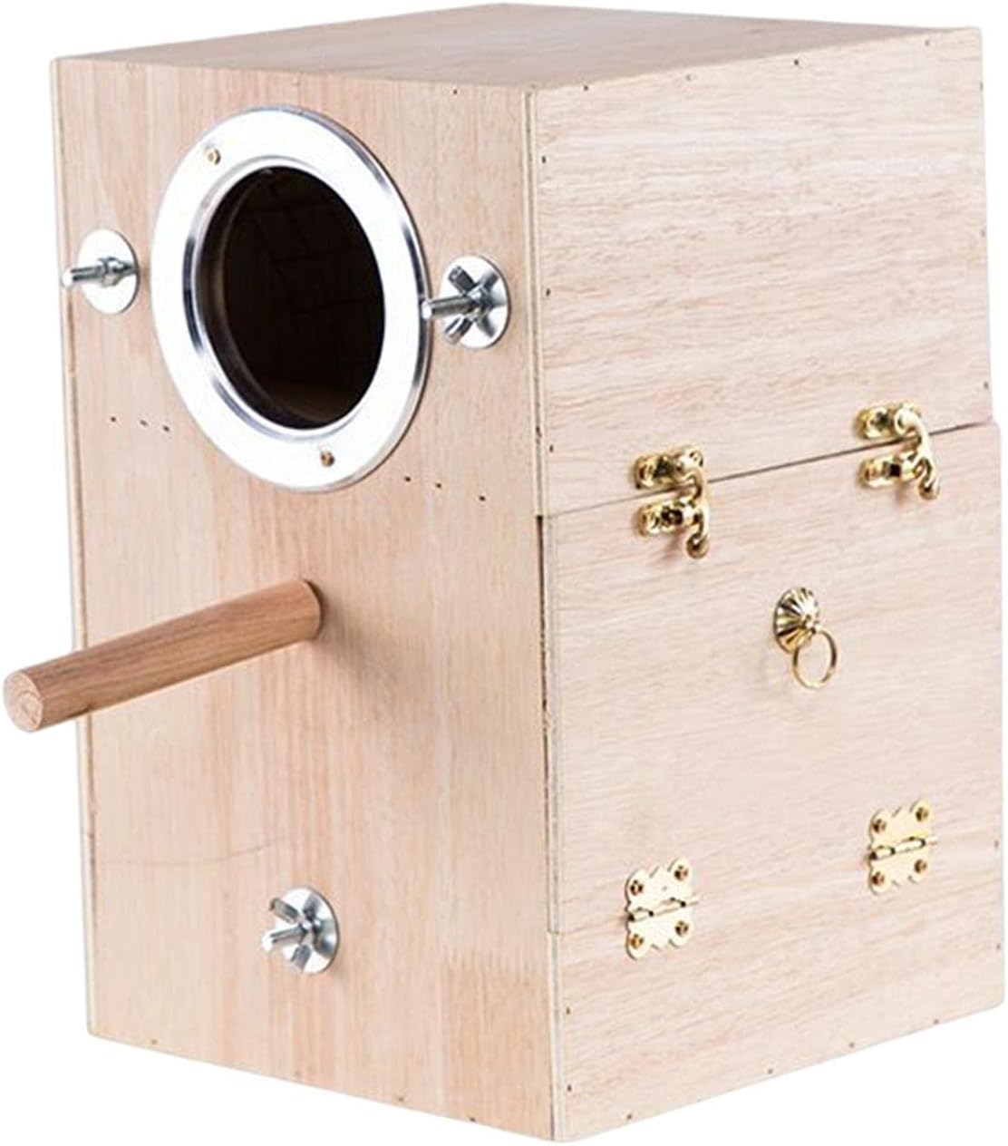 Pet Parrot Breeding Box Parakeet Nesting Box Bird House Hatching Cage ...