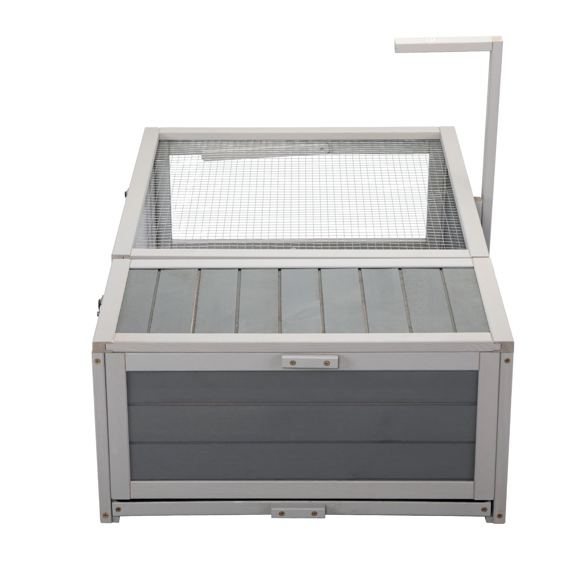 Pet Pens & Hutches Tortoise House Wooden Turtle Habitat with Removable ...