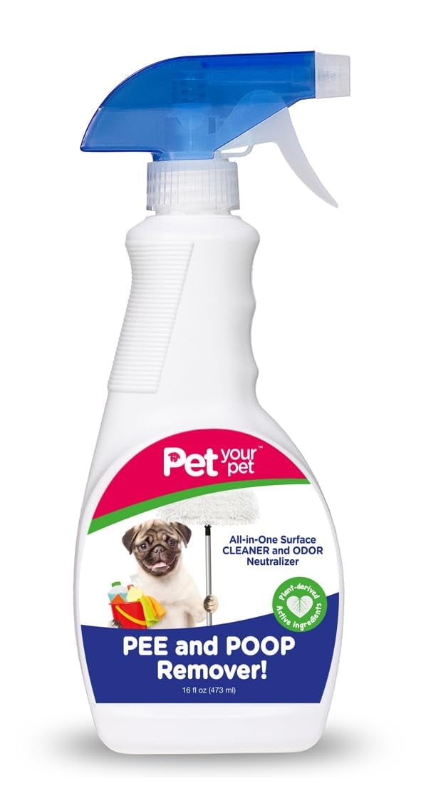 Pet Your Pet Pee and Poop Remover Dog – All-in-One Pet Stain and Odor ...