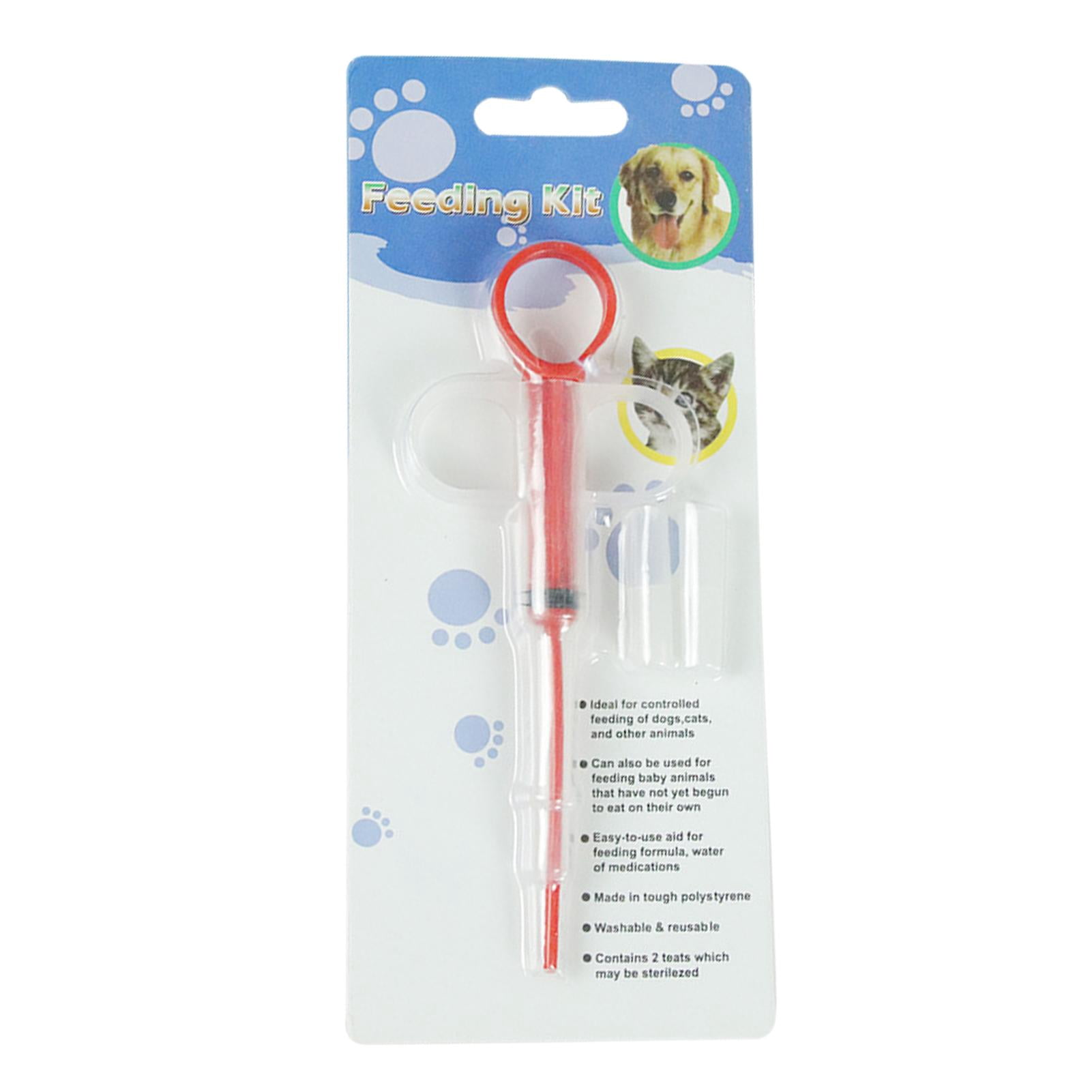 Pet Pill Popper, Pill Feeding Dispenser Plunger, Circular Handle Design ...