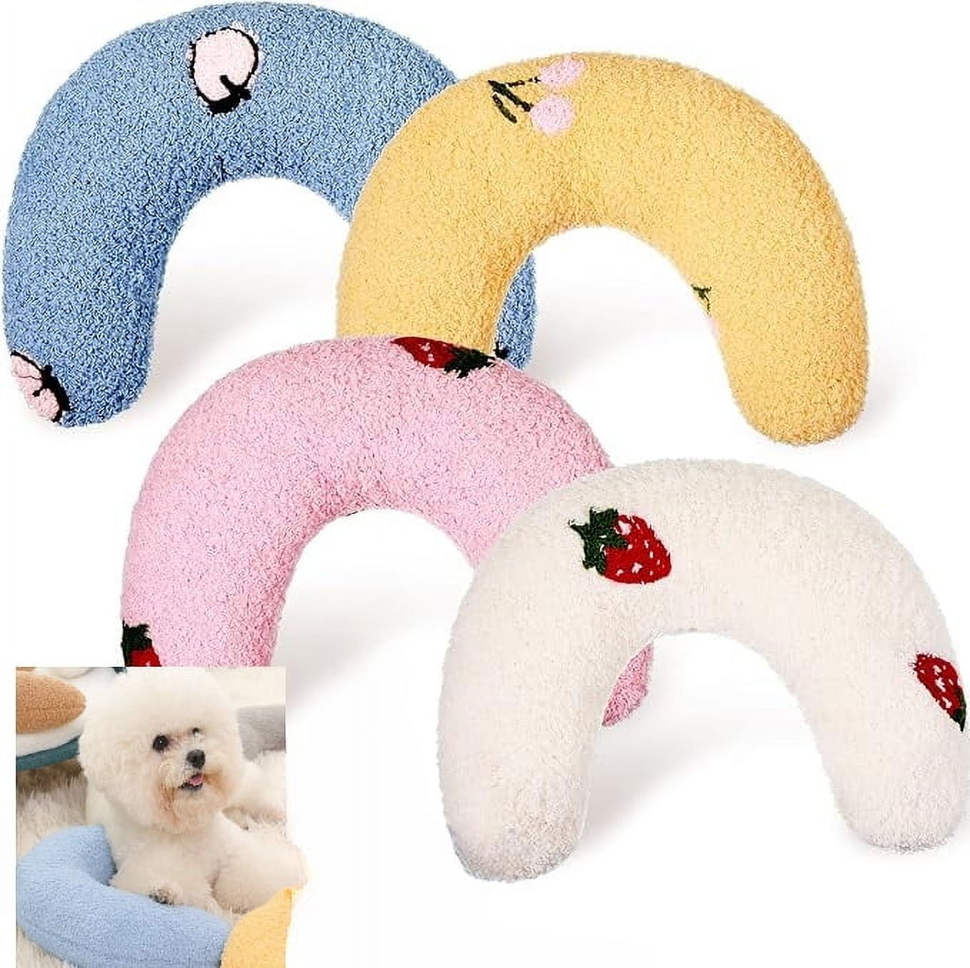 Pet Pillow - Dog Pillow for Small Dogs Medium Dogs - Cat Calming Pillow ...
