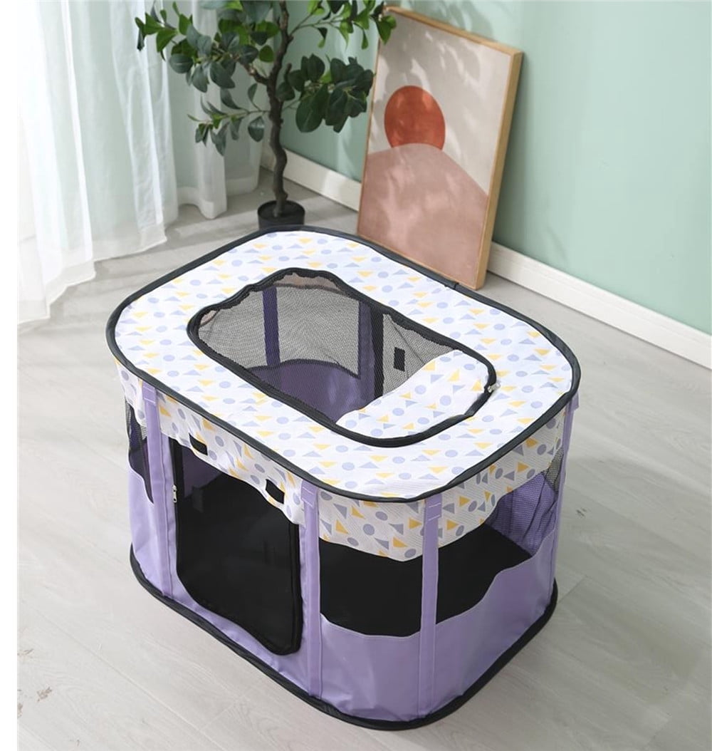 Pet Playpen Cat Playpen, Foldable Cat Playpen for Indoor Cats ...