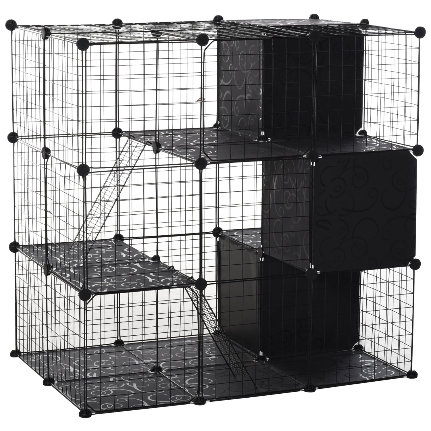 Pet Playpen Large Modular Cage, Safe & Versatile Play Space for Rabbits ...