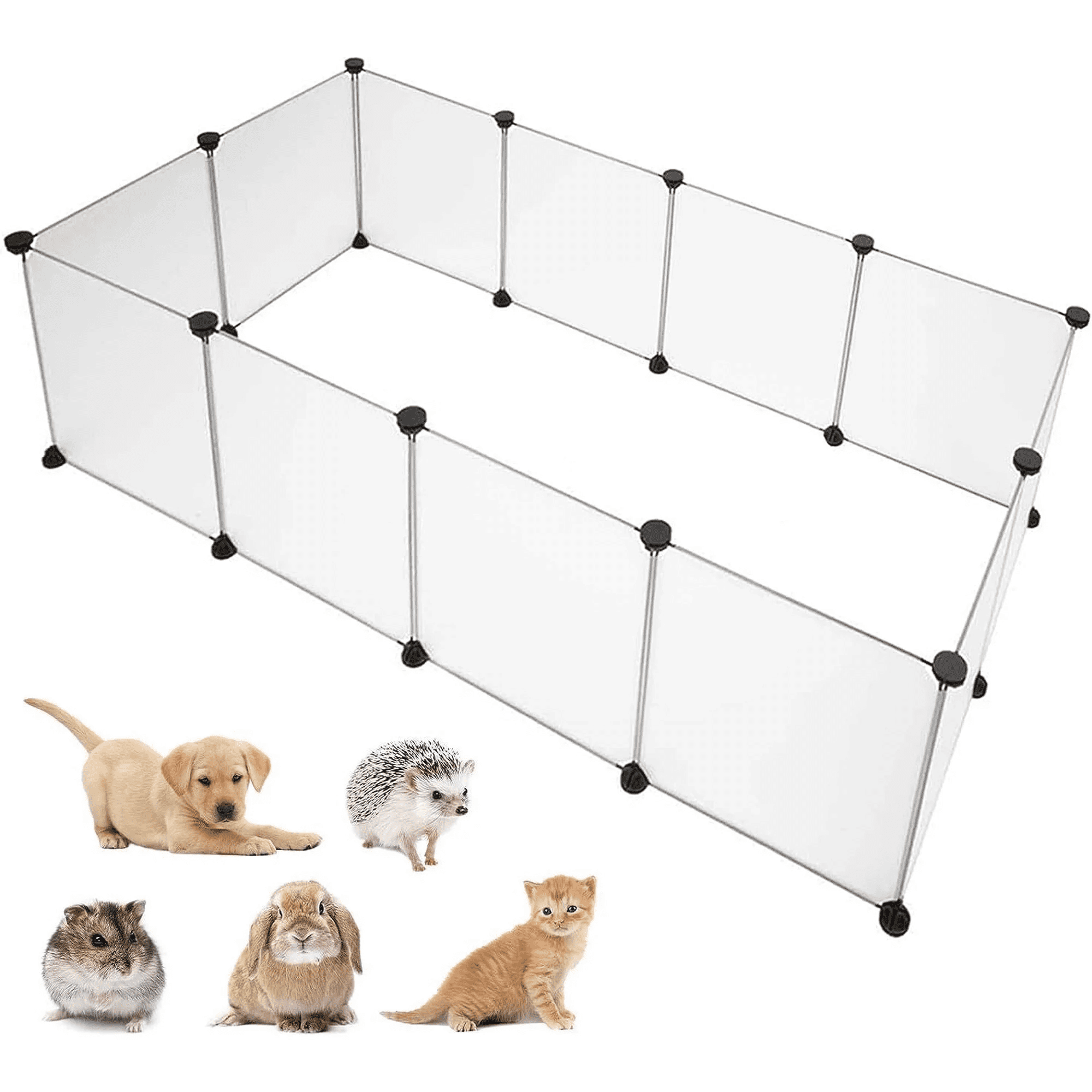 Pet Playpen, Small Animal Pen, Portable Pet Playpen,Pet Fence Indoor ...