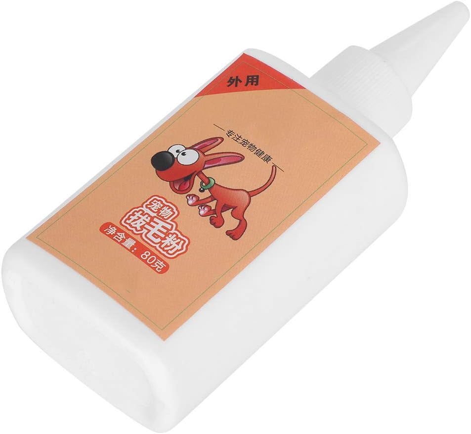 Pet Plucking Powder, Dog Plucking Powder Otic Cleanser for Dogs Dog Ear ...