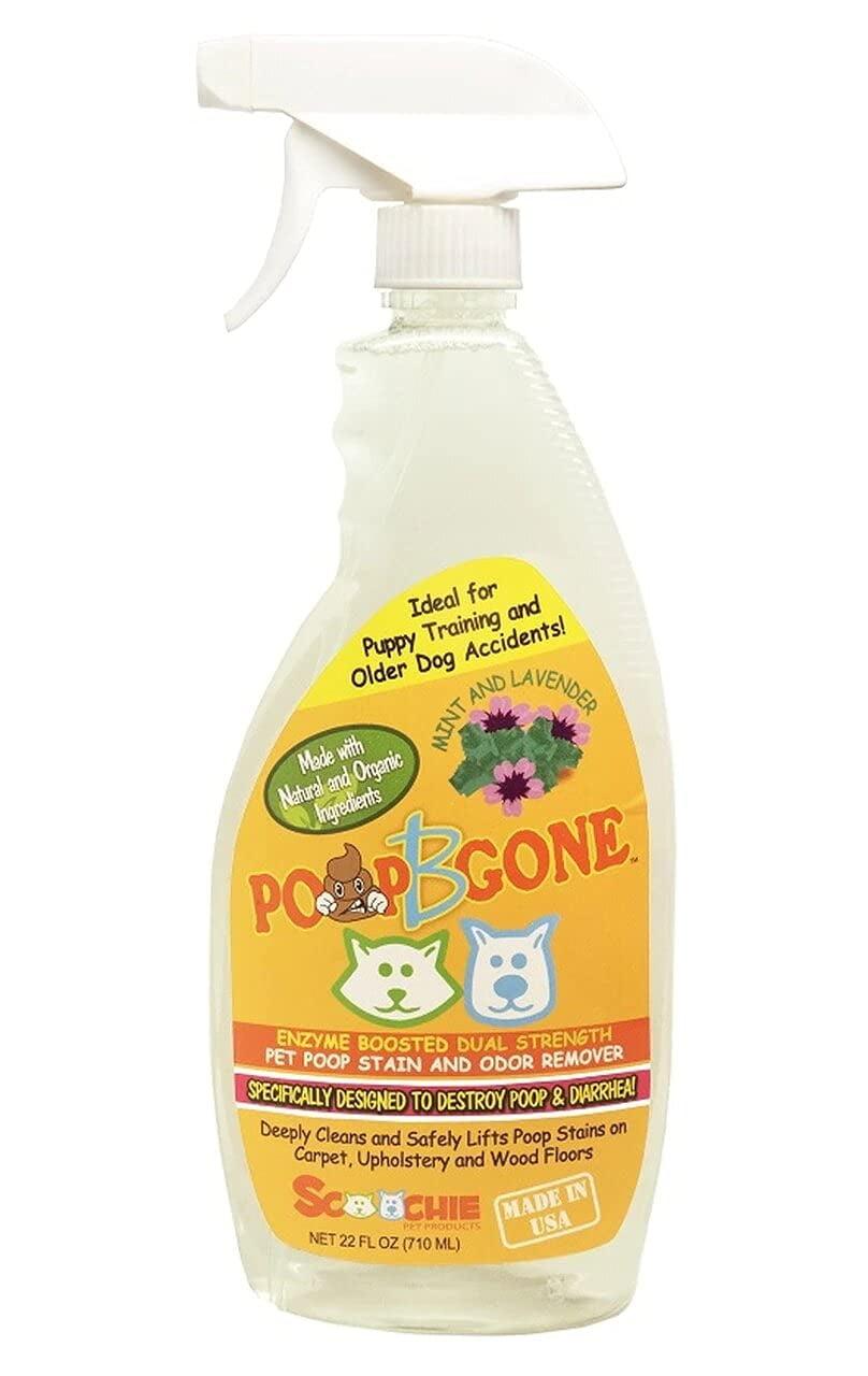 Pet Poop Stain and Odor Remover | 22 oz or 1 Gallon | Poop B Gone ...