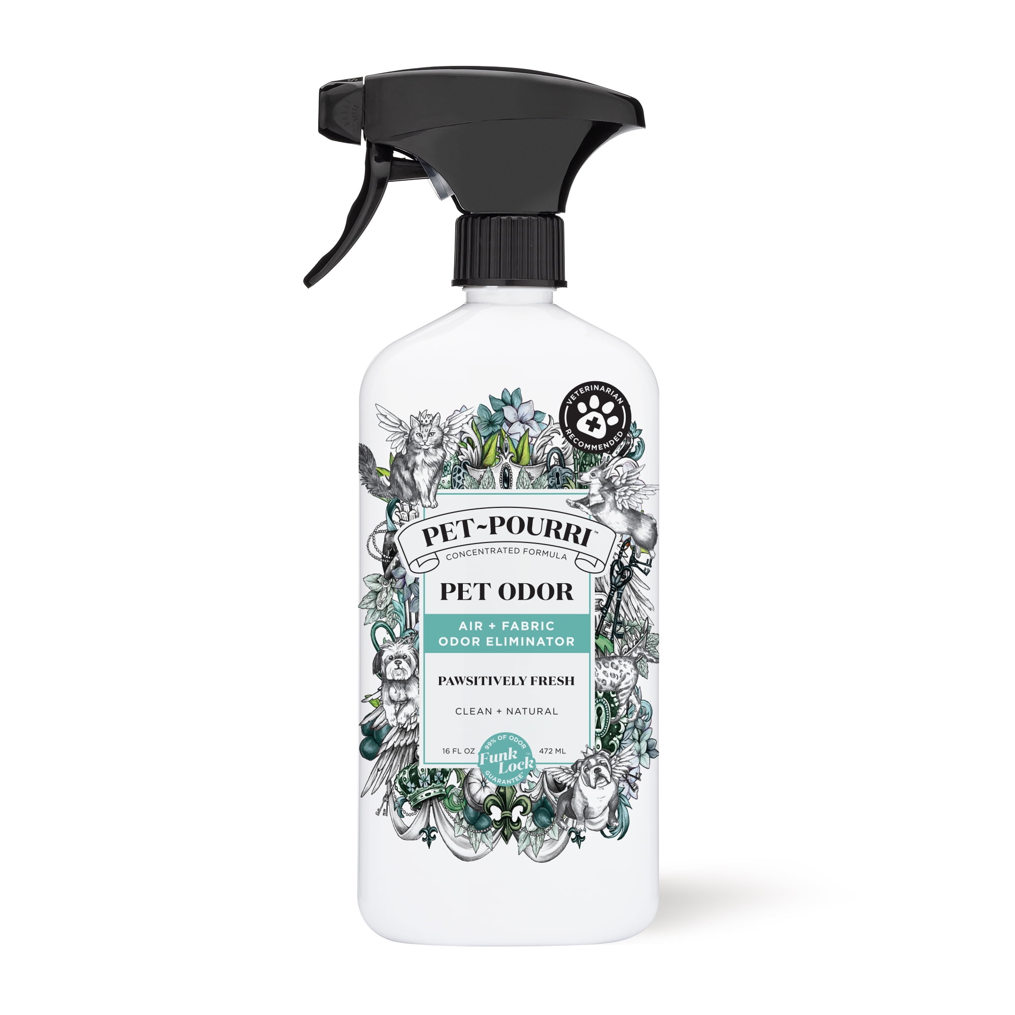 Pet-Pourri Pawsitively Fresh Pet Odor Eliminator Spray, Air and Fabric ...