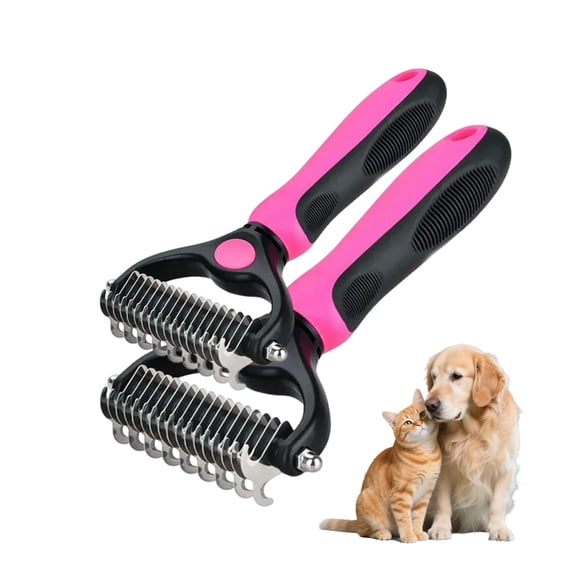 Pet Pro Grooming Tool for Dogs & Cats, Professional Deshedding ...