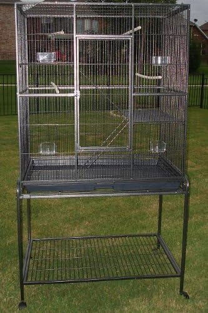 Pet Products 64" Extra Large Wrought Iron Breeding Bird Flight Home ...