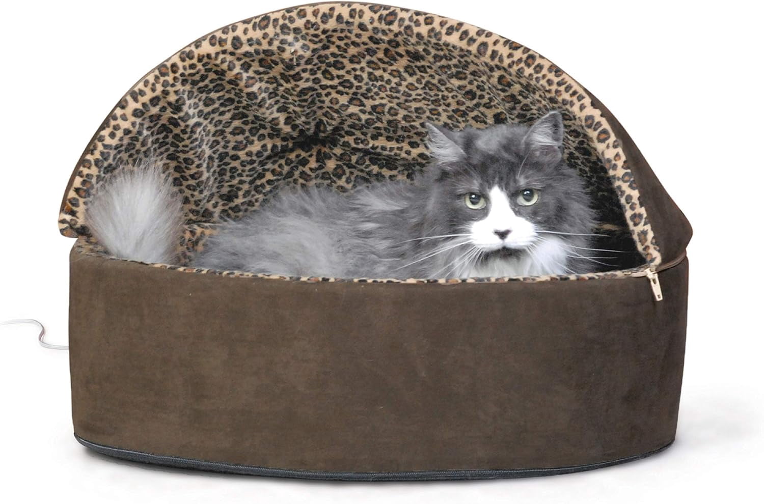 Pet Products Thermo-Kitty Bed Deluxe Heated Cat Bed for Large Kitties ...