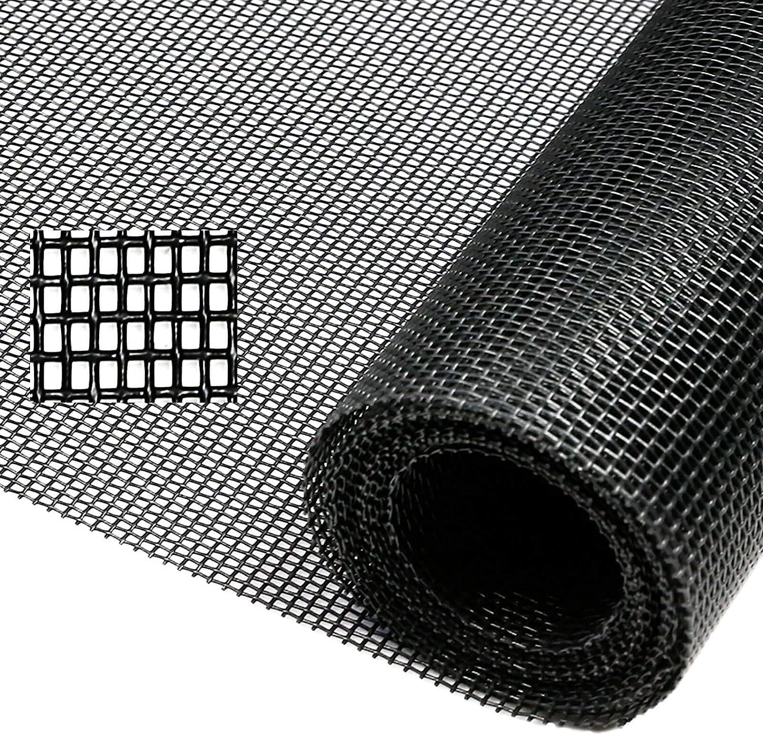 Pet Proof Window Screen Replacement, 39 inch W x 100 inch L, Upgraded ...
