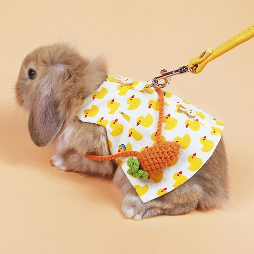 Pet Rabbit Bunny Dress Small Animals AccessoryBunny Easter Costume with ...