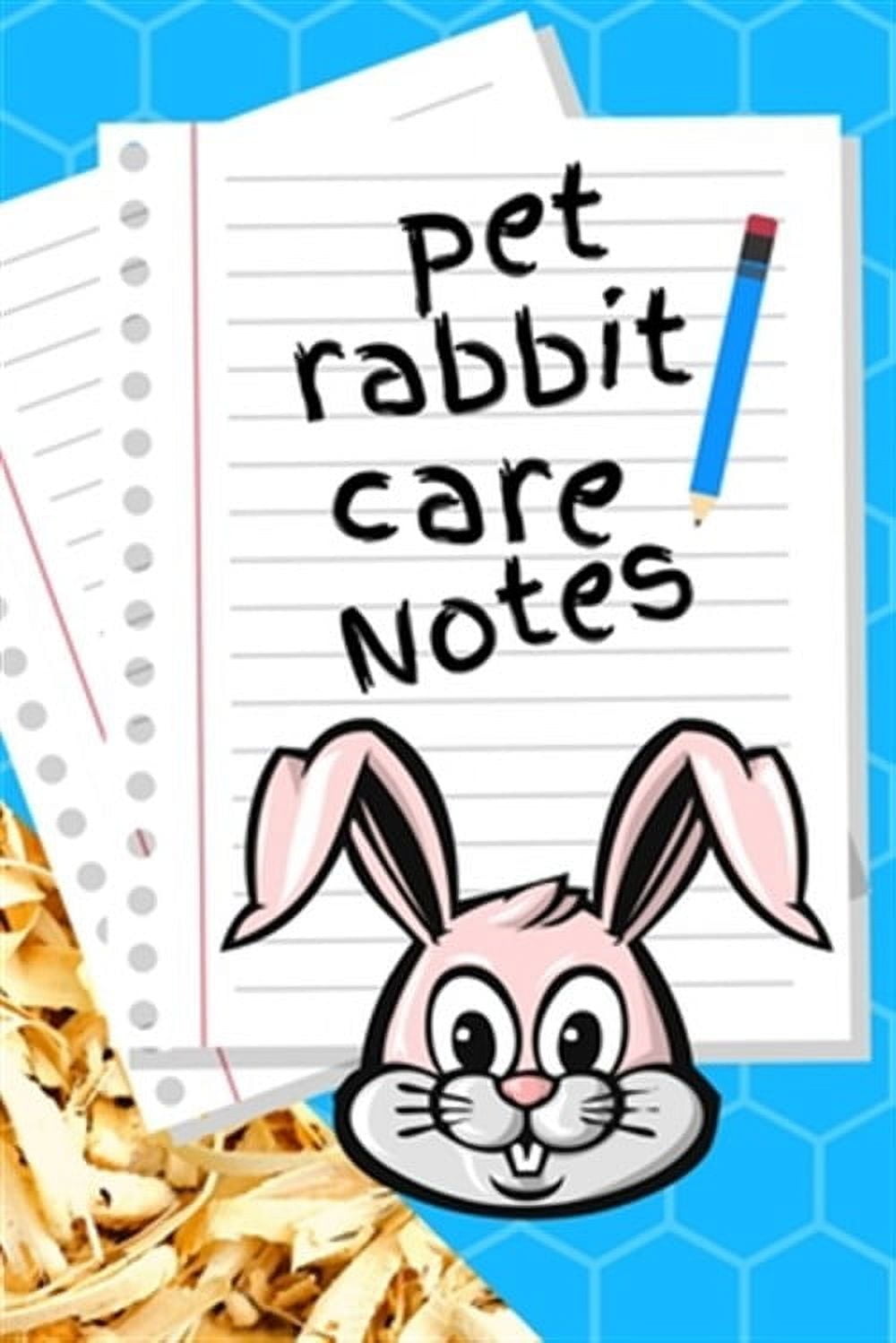 Pet Rabbit Care Notes: Custom Personalized Fun Kid-Friendly Daily ...