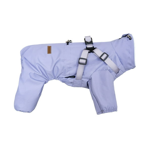 Pet Rain Coat Rainwear Body Covering for Puppy Dog Rain-Proof Mud-Proof ...