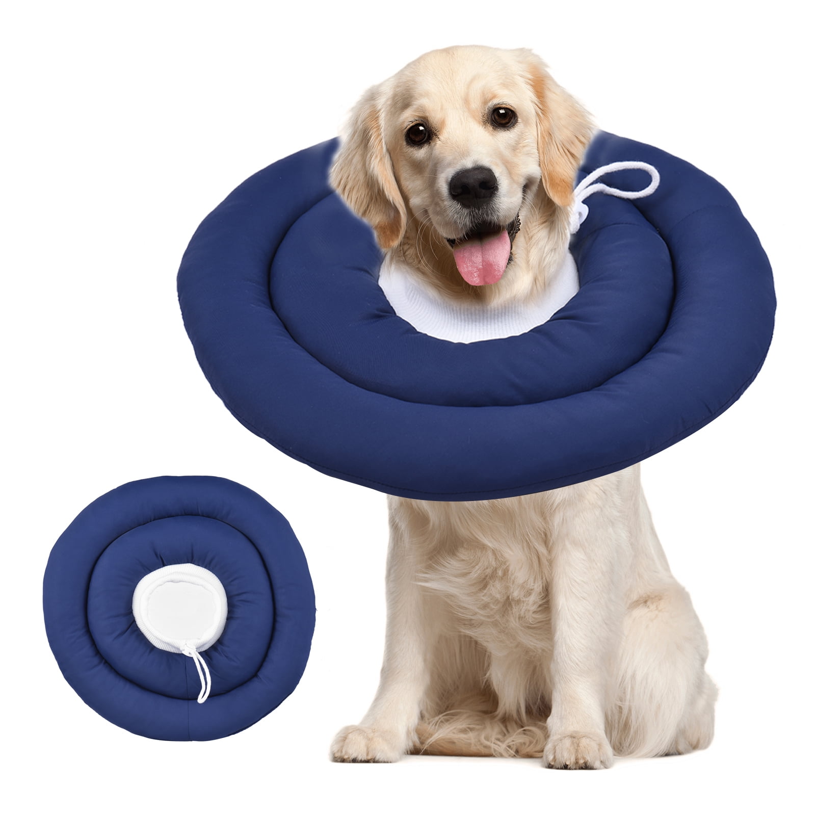 Pet Recovery Collar After Surgery Dog Cone Collar With Adjustable Neck ...
