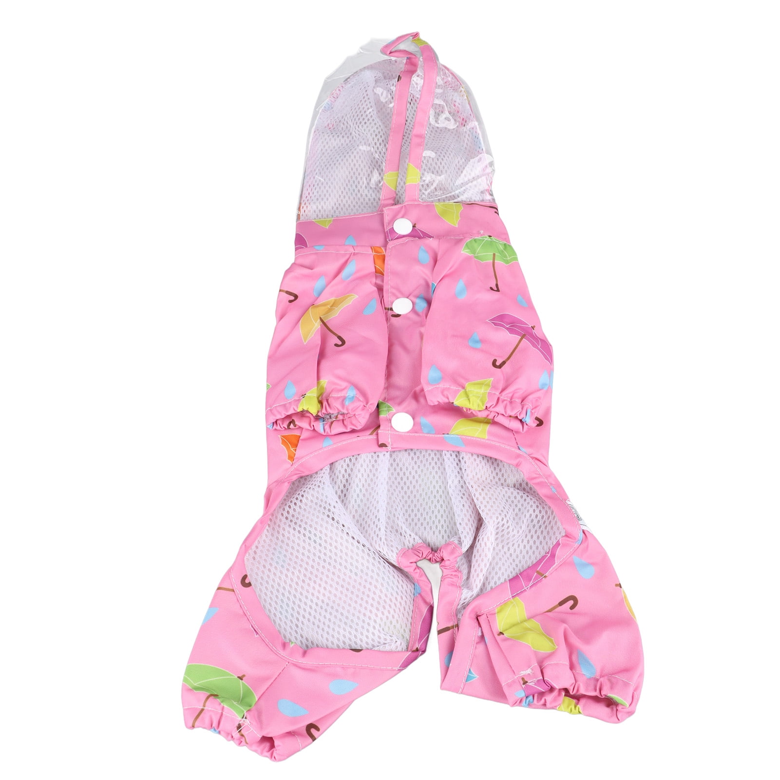Pet Reflective Raincoat Legs Covered Cute Waterproof Skin Friendly Dog ...
