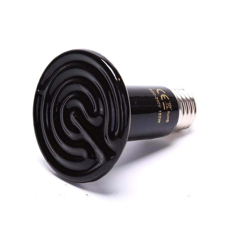 Pet Reptile Far Infrared Ceramic Heating Lamp Heat Emitter Light Bulb ...