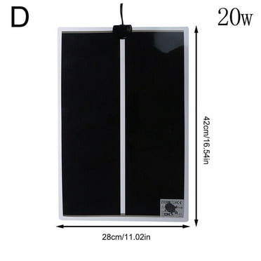 110V Pet Reptile Heating Pad Heater Under Tank Warming Heat Mat Pets ...
