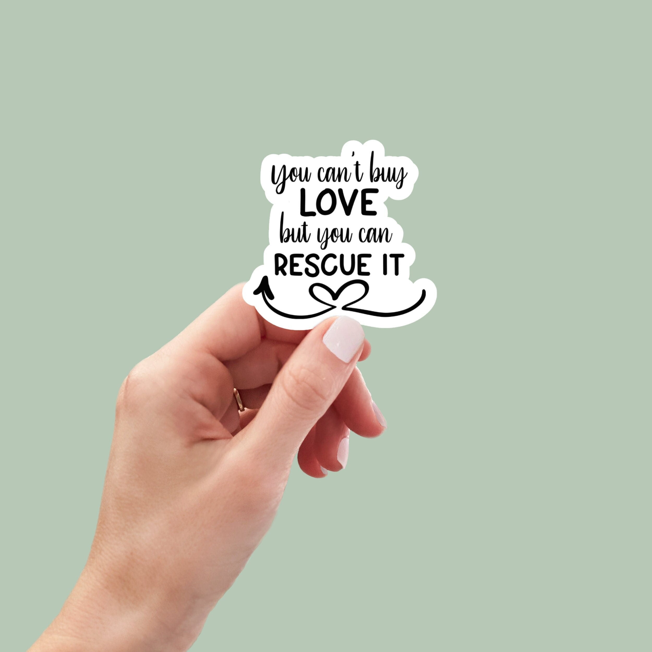 Pet Rescue sticker, funny stickers, laptop stickers, water bottle ...