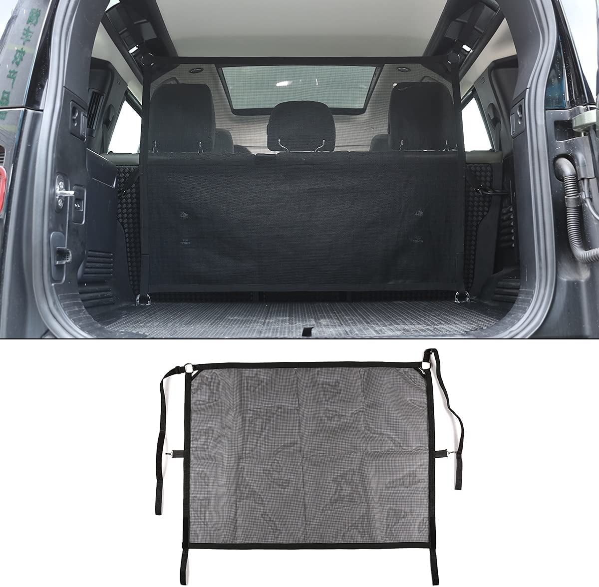 Pet Restraint Net Dog Fence Car Backseat Divider Vehicle Gate Cargo ...