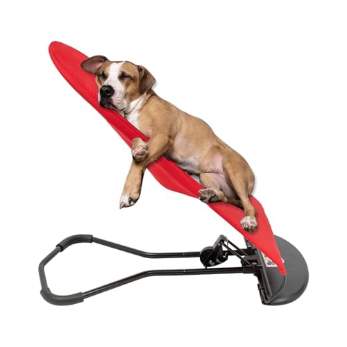 Pet Rocking Chair, Portable Dog Rocker Bed Chair 4 Modes Adjustments ...