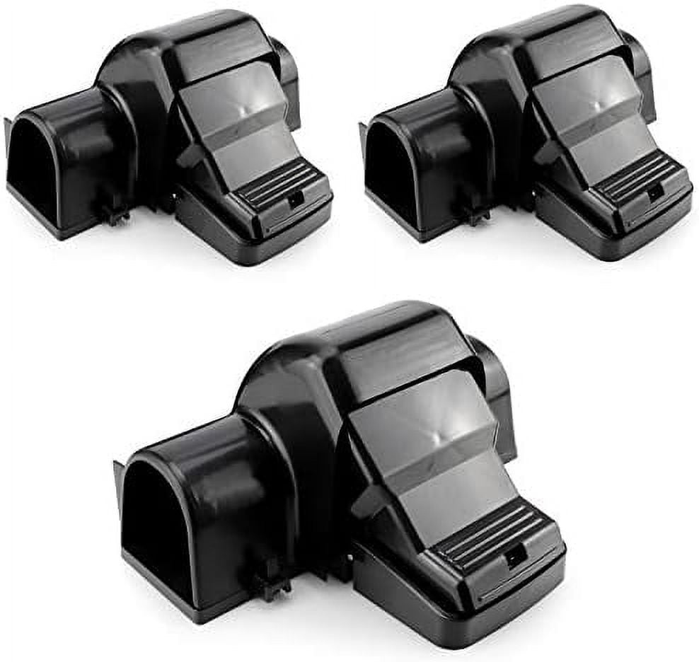 Pet-Safe & Child-Safe Rat Traps w/Tunnel Design (3-Pack) – Dual Entry ...