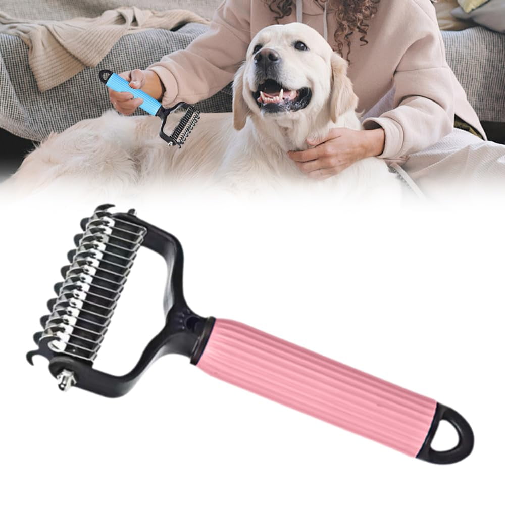 Pet Safe Dematting Comb, Deshedding Dog Brush Cat Dematting Tool ...
