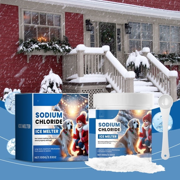 Pet Safe Ice Melt • Non-Corrosive, Fast Ice & Snow Melting • Protects ...